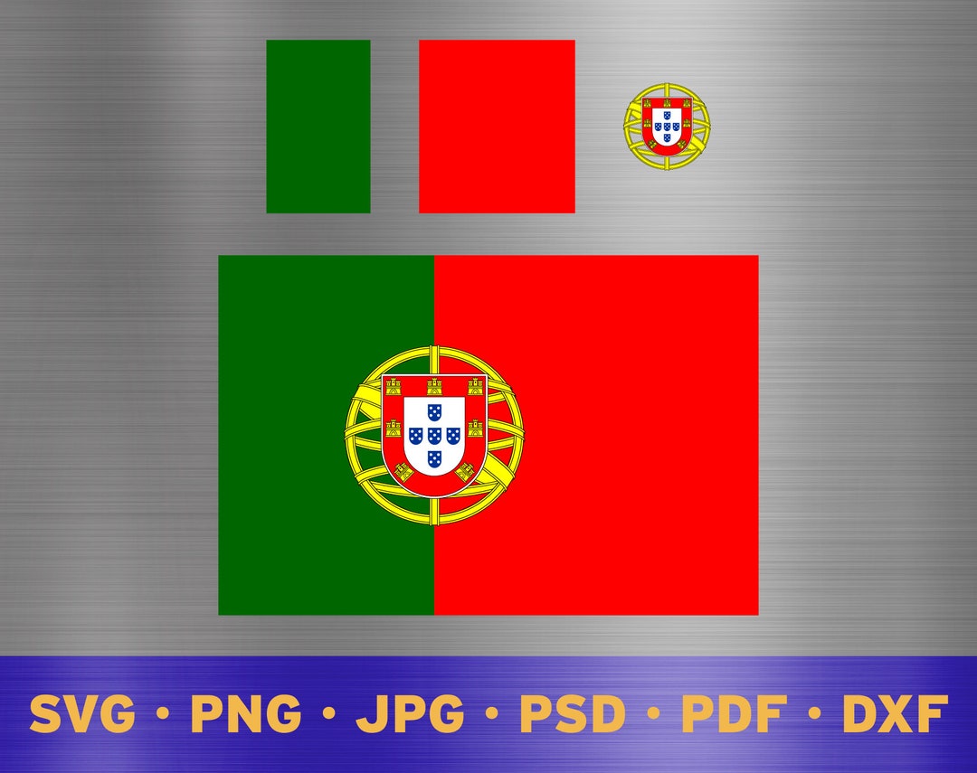 Portugal Flag Svg Layered Portuguese Flag Svg Portuguese - Etsy