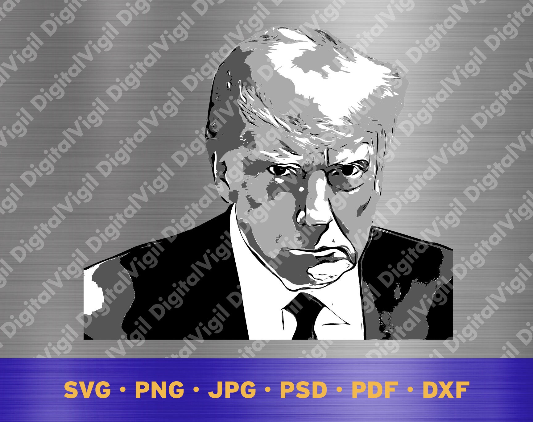 Trump Mugshot Svg, Trump Mugshot Cricut, Trump Mugshot Png, Trump ...