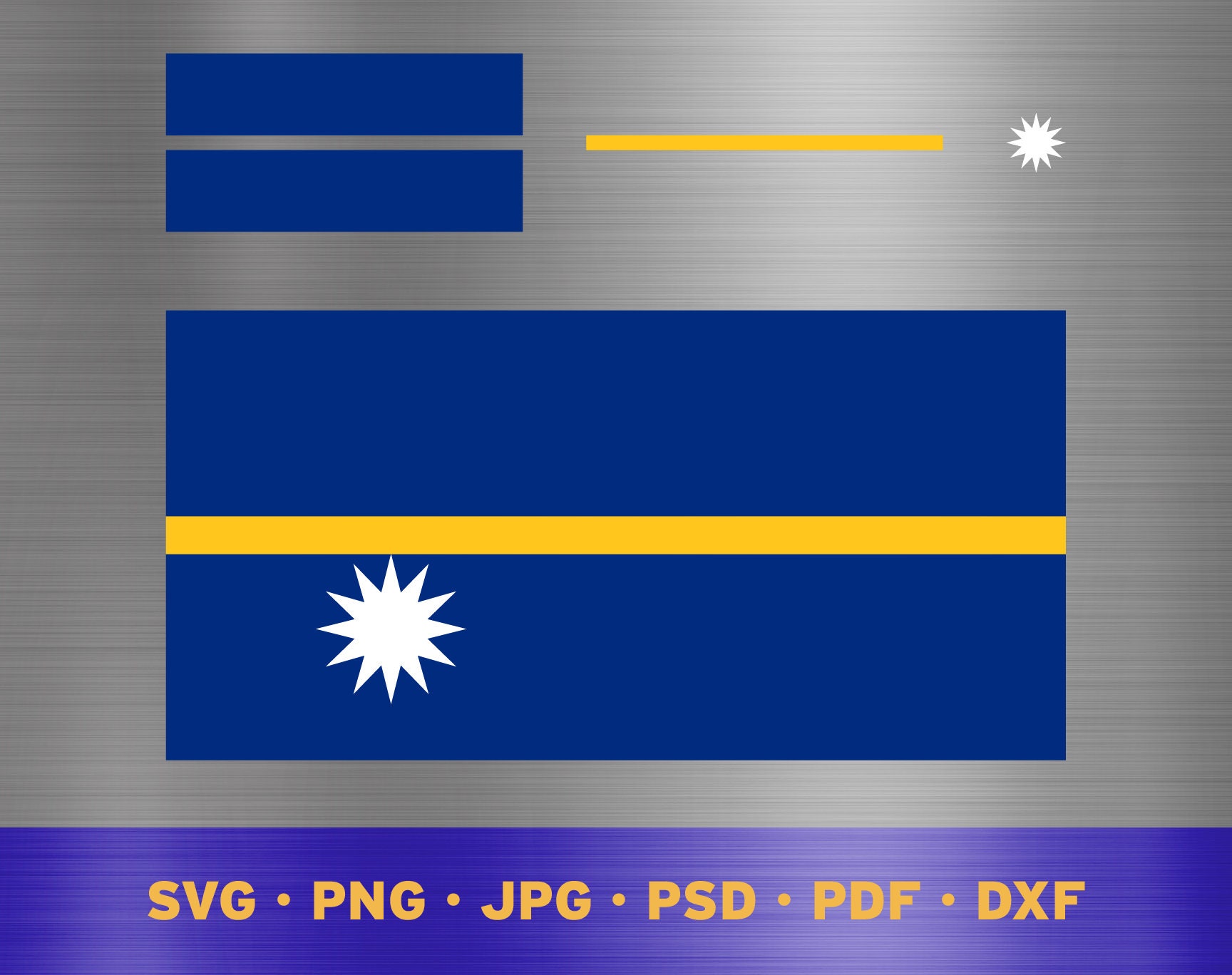 Nauru Flag Svg Layered, Nauruan Flag Svg, Nauruan Flag Cricut, Nauru Flag Png, Nauruan Flag Png ...
