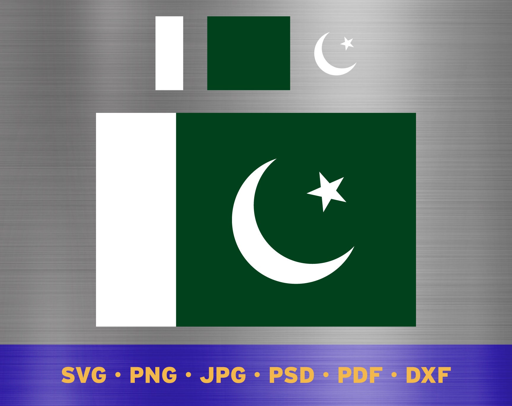Pakistan Flag Svg Layered, Pakistani Flag Svg, Pakistani Flag Cricut ...