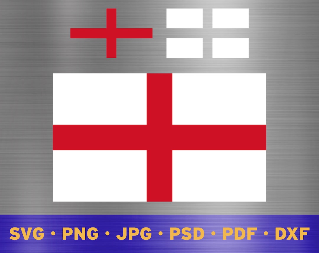England Flag Svg Layered English Flag Svg English Flag - Etsy