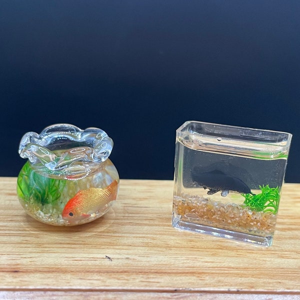 Dollhouse Fish Tank - Etsy