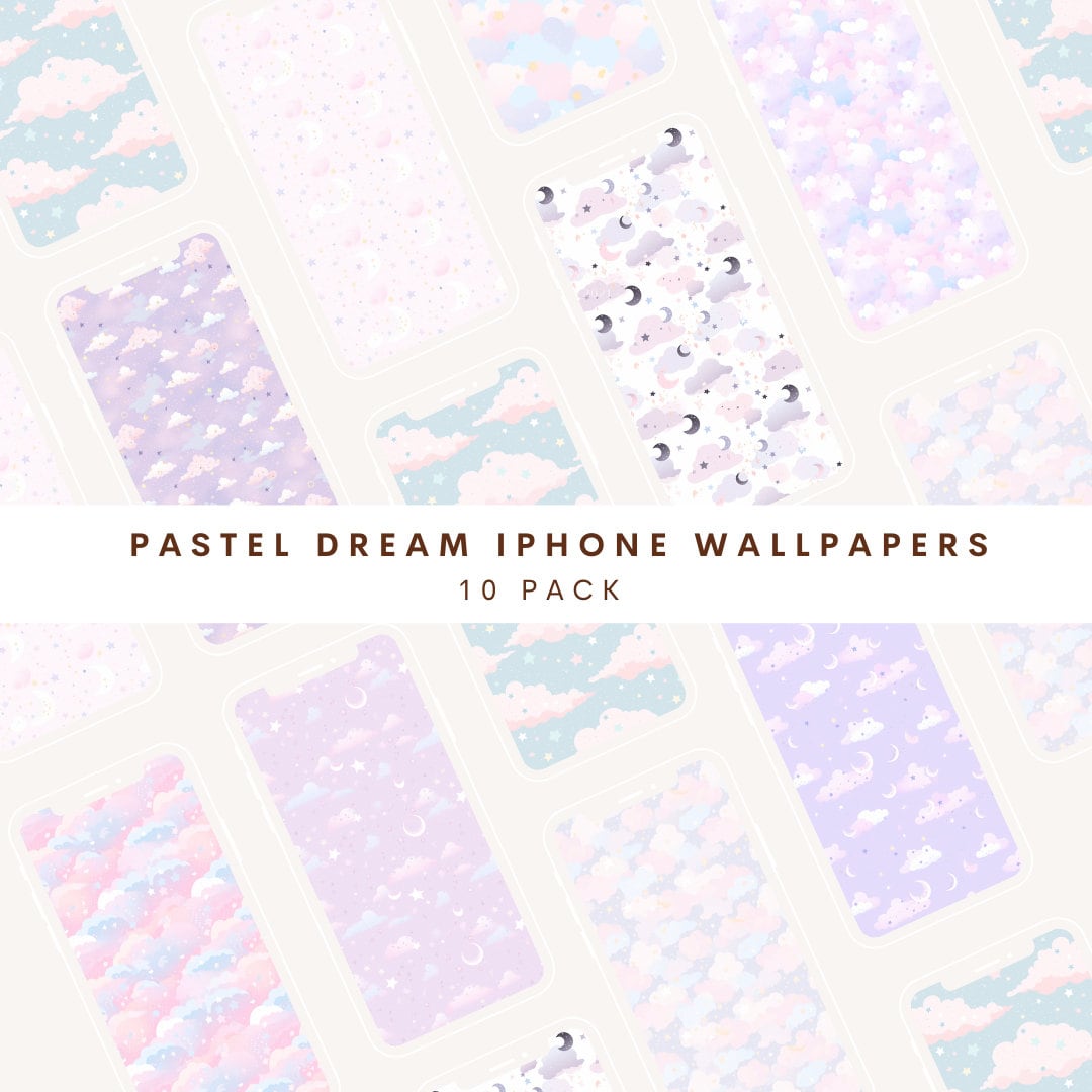 Pastel Dream iPhone Wallpaper | iPhone Background | Pastel Clouds ...
