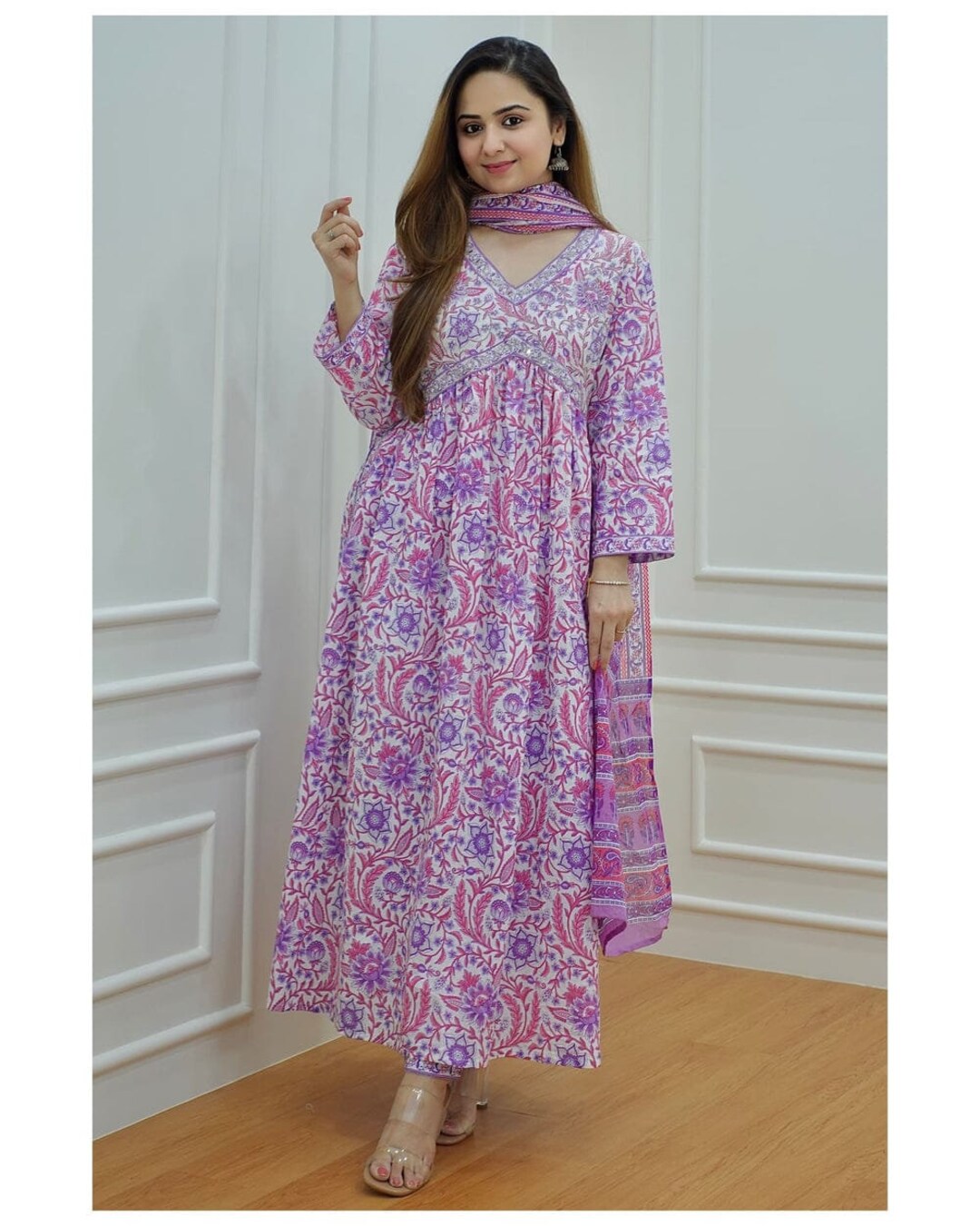 Attractive Pure Cotton Aaliya Cut Handwork Embroidery and - Etsy