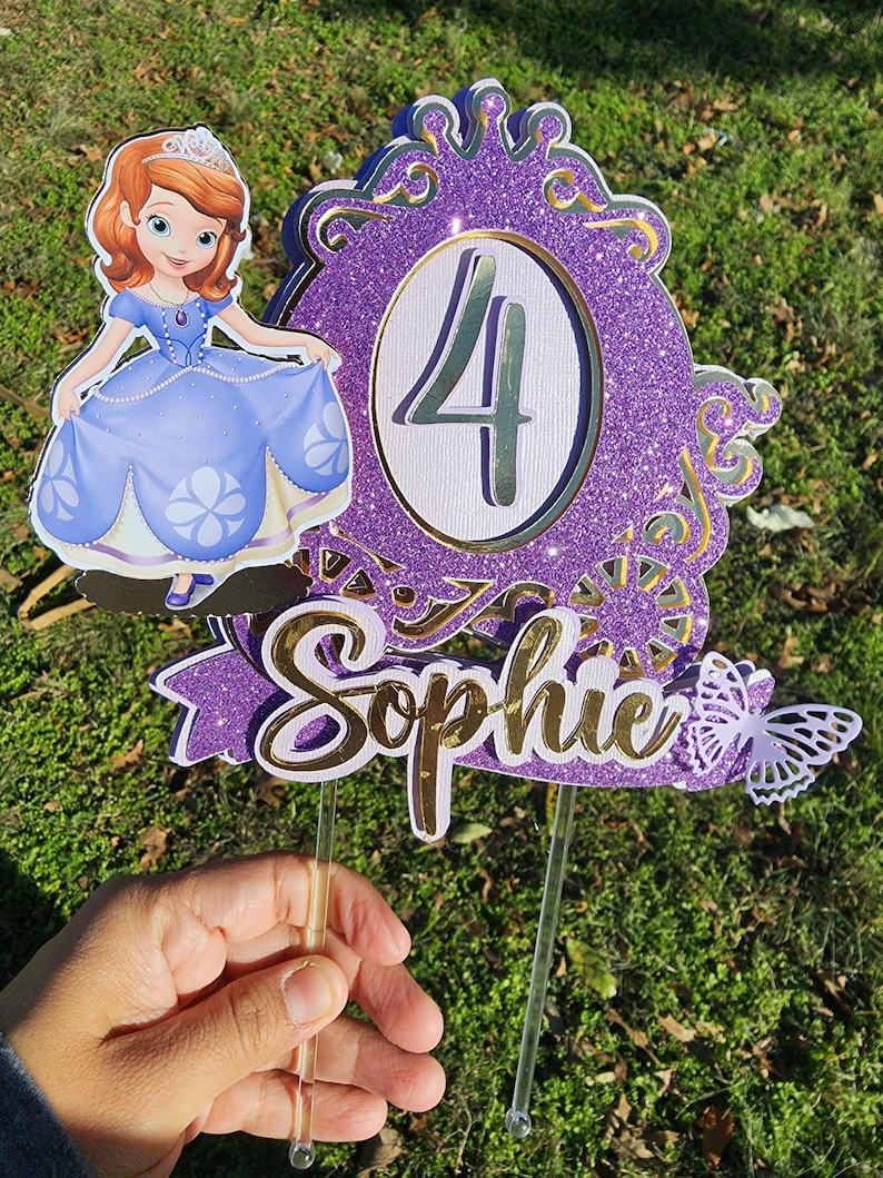 Sofia the Firts Cake Topper | Sofia Princess - Etsy
