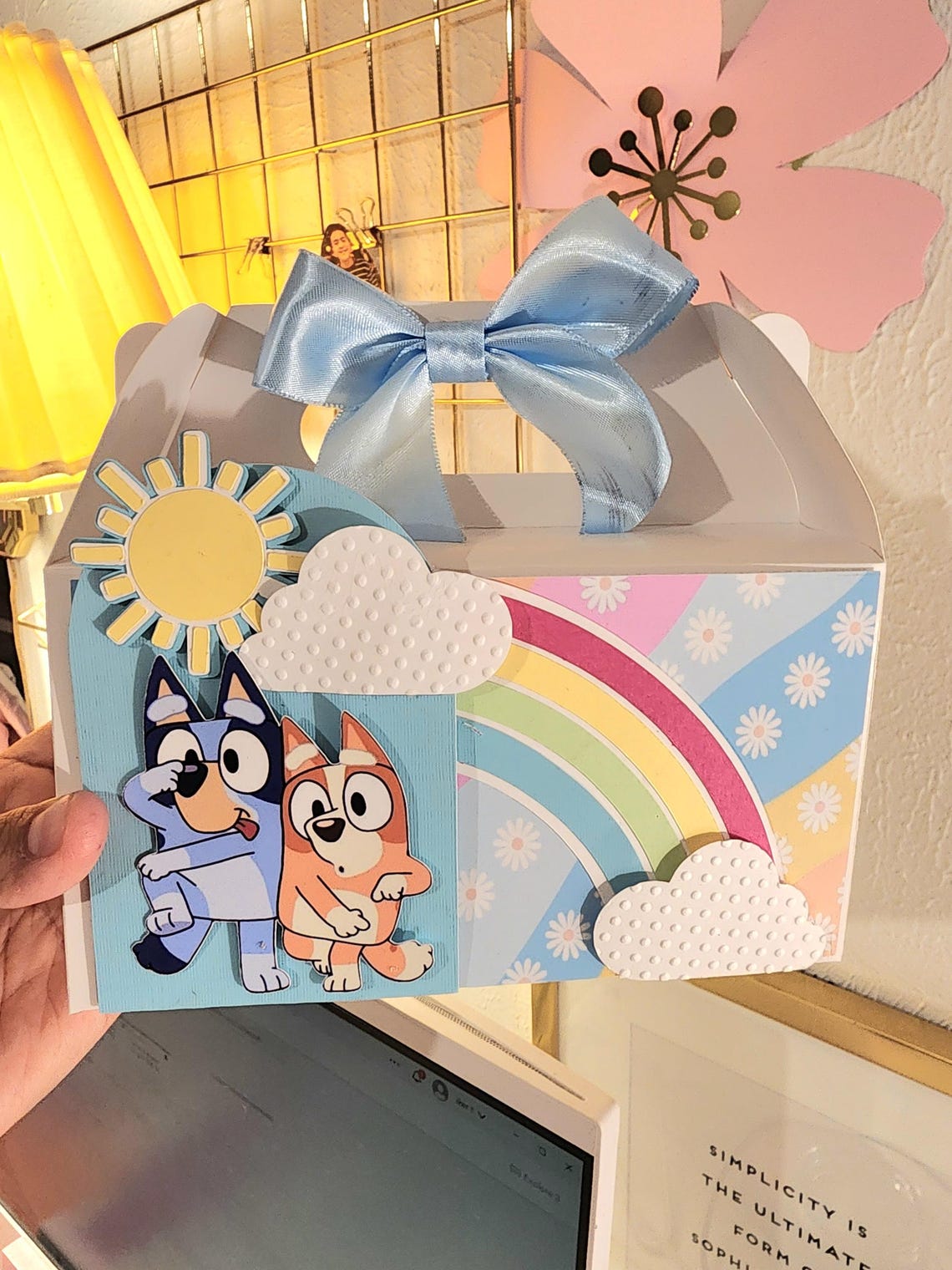 BLUEY Favor Boxes Treat Box - Etsy