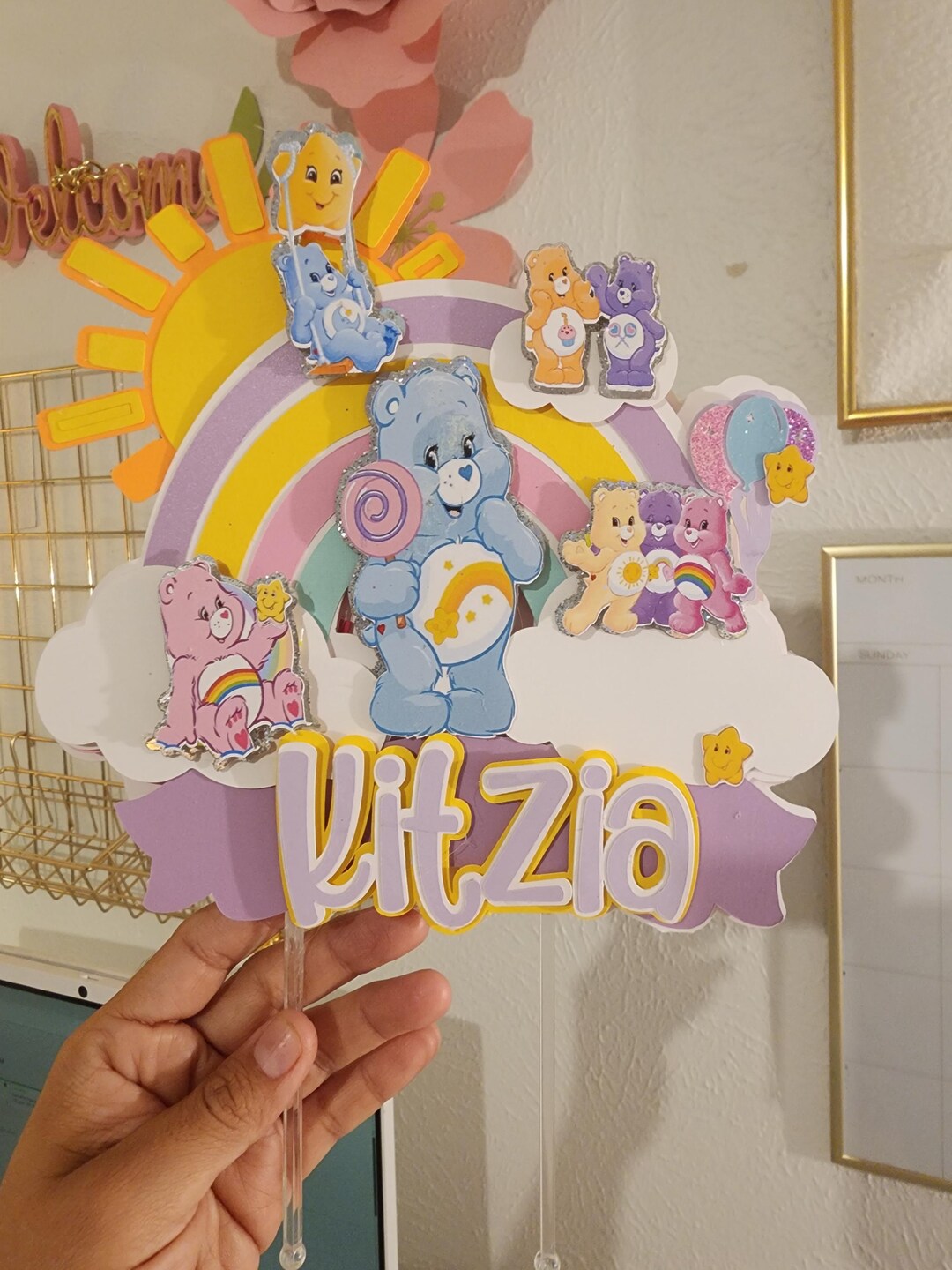 Care Bears Cake Topper - Etsy Australia