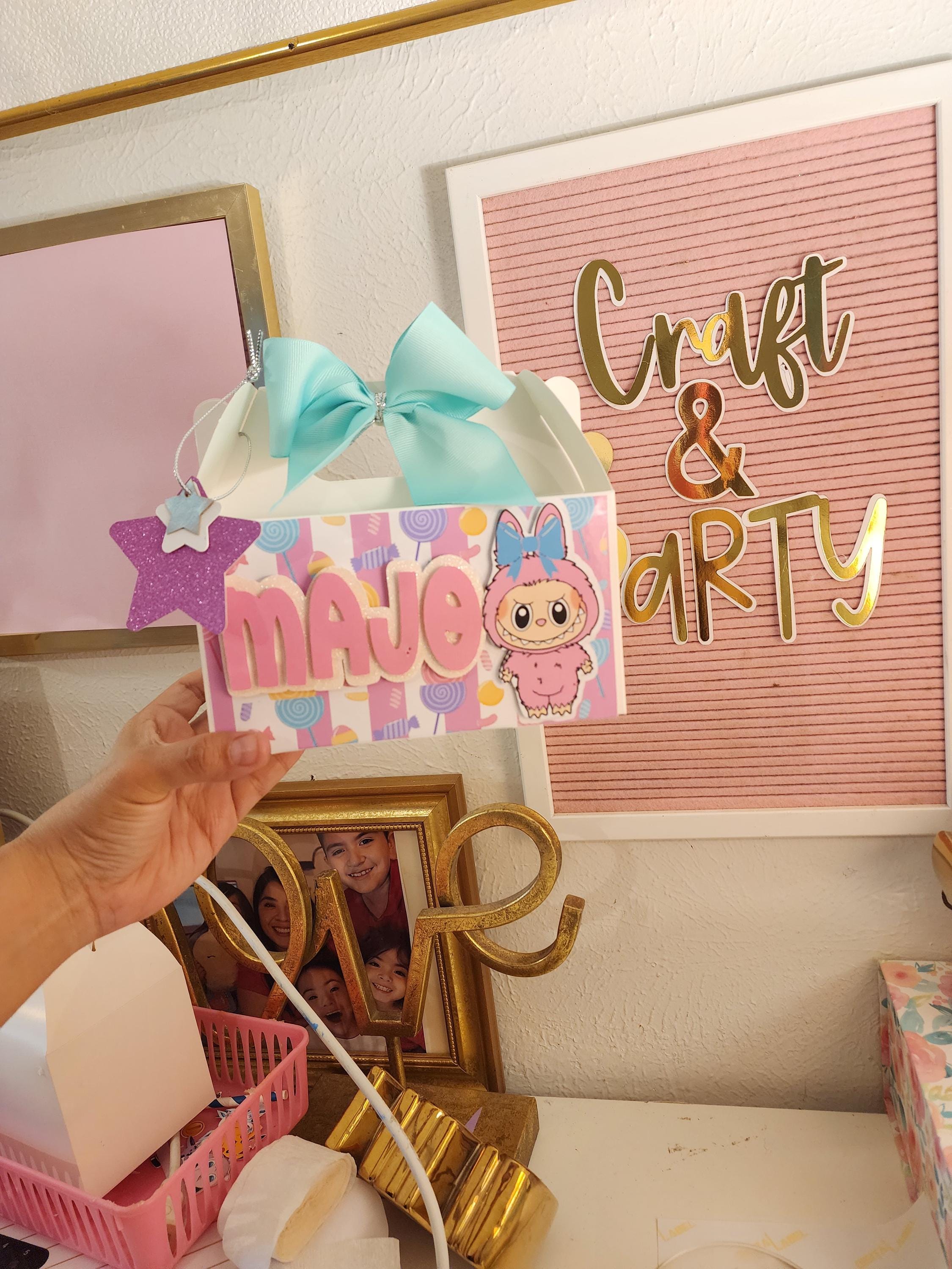 LABUBU Favor Boxes / Party Supplies LABUBU / Party Decorations LABUBU ...