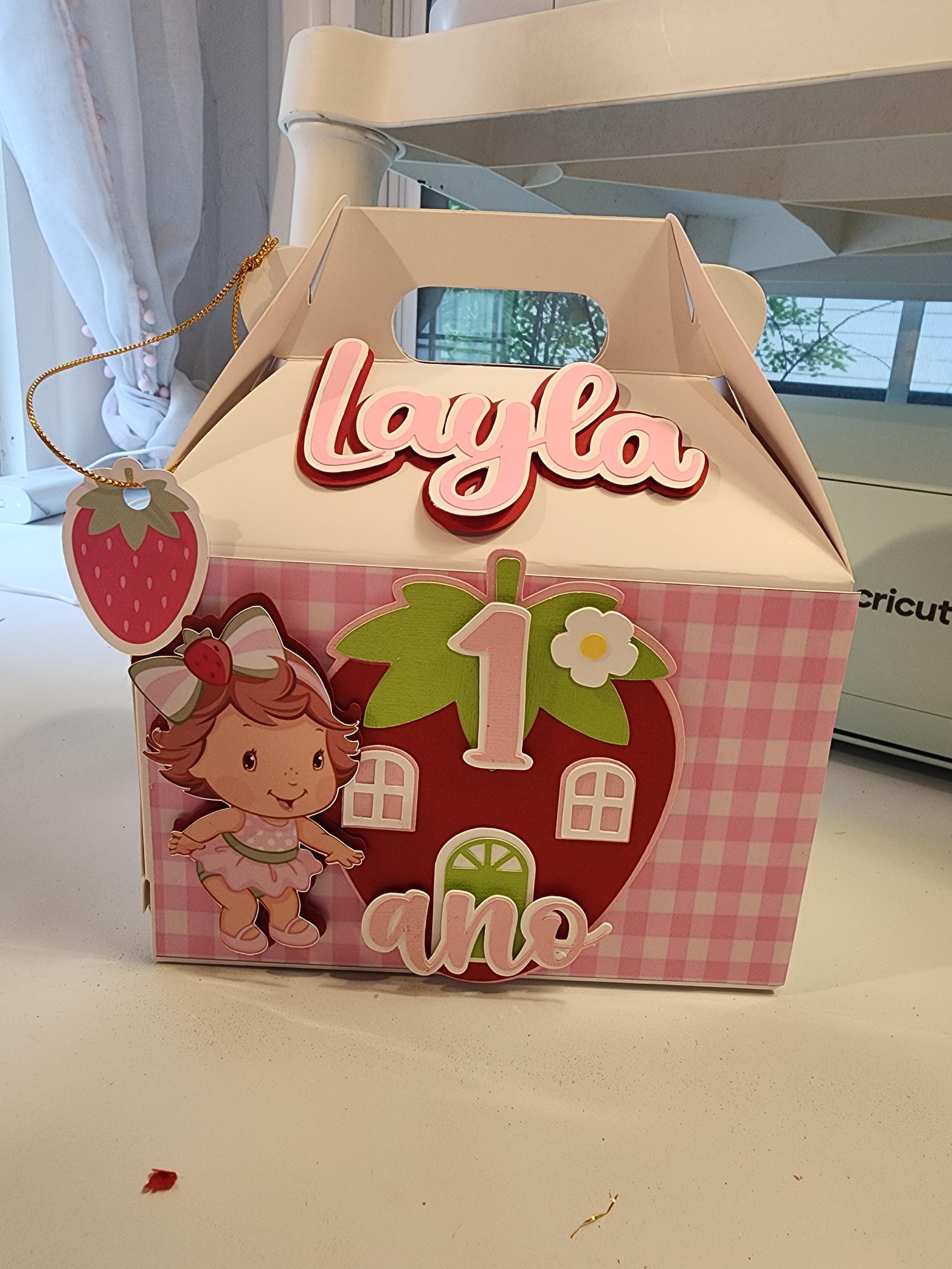 Strawberry Shortcake Favor Boxes Treat Box Strawberry Shortcake - Etsy