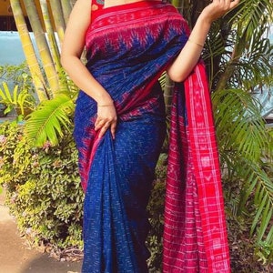 Sambalpuri Kargil Cotton Saree - Etsy