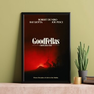 Goodfellas 1990 Classic Movie Poster - Film Fan Collectibles ...