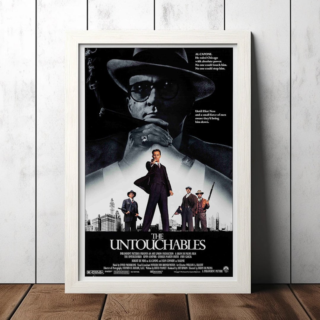 The Untouchables (1987) Classic Movie Poster - Film Fan Collectibles ...