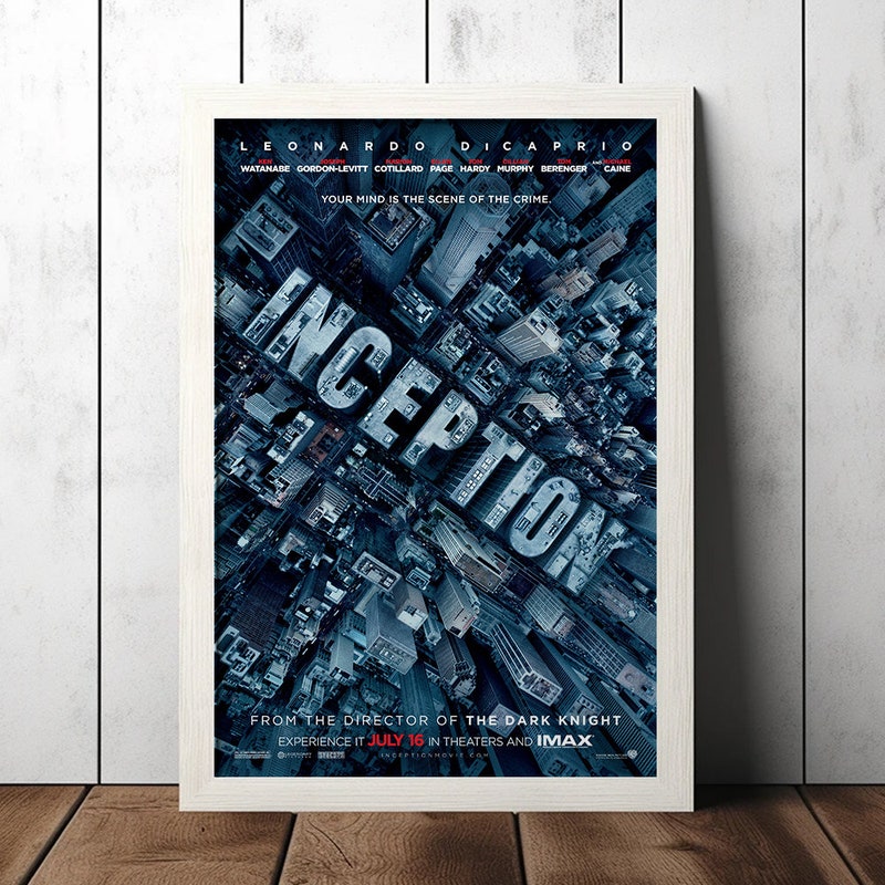 Inception Poster - Etsy
