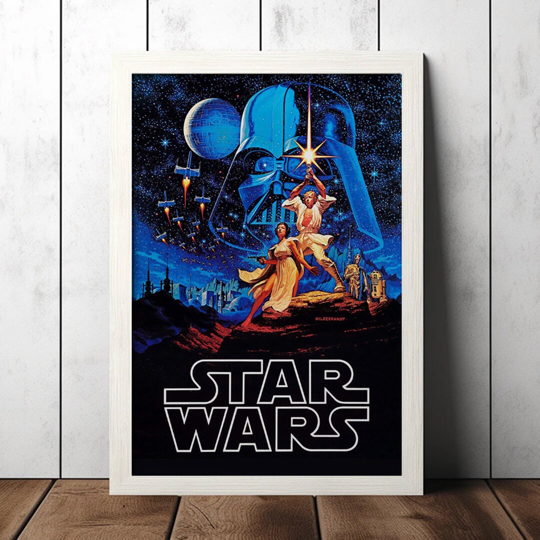 Star Wars (1977) Classic Movie Poster - Film Fan Collectibles - Vintage ...