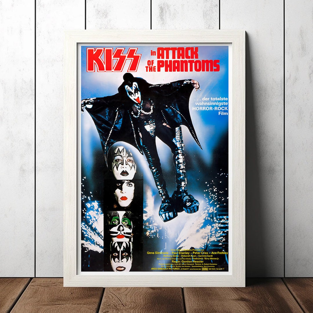 KISS Concert Poster Music Fan Collectibles Vintage Music Poster Home ...