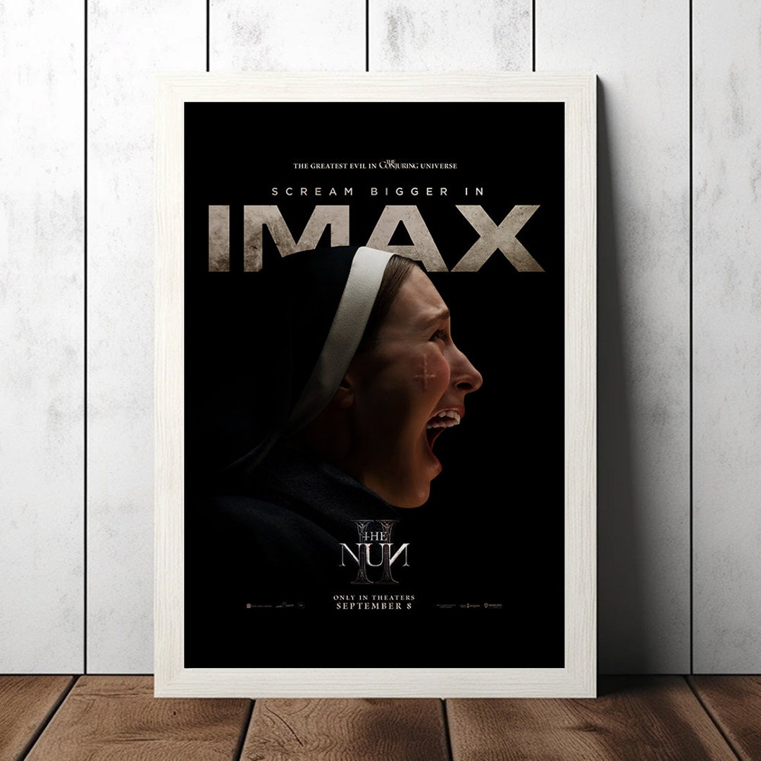 The Nun II (2023) Classic Movie Poster - Film Fan Collectibles - Home ...