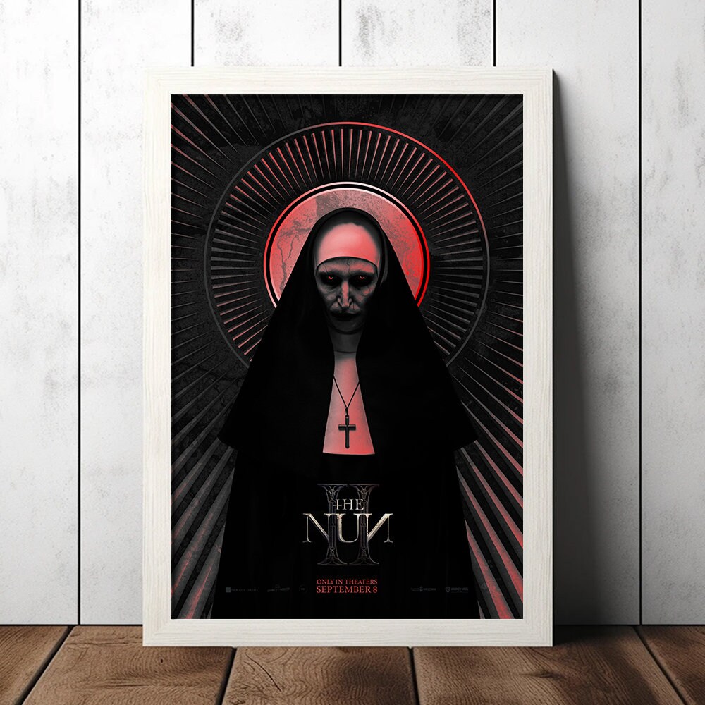 The Nun II 2023 Classic Movie Poster Film Fan Collectibles - Etsy