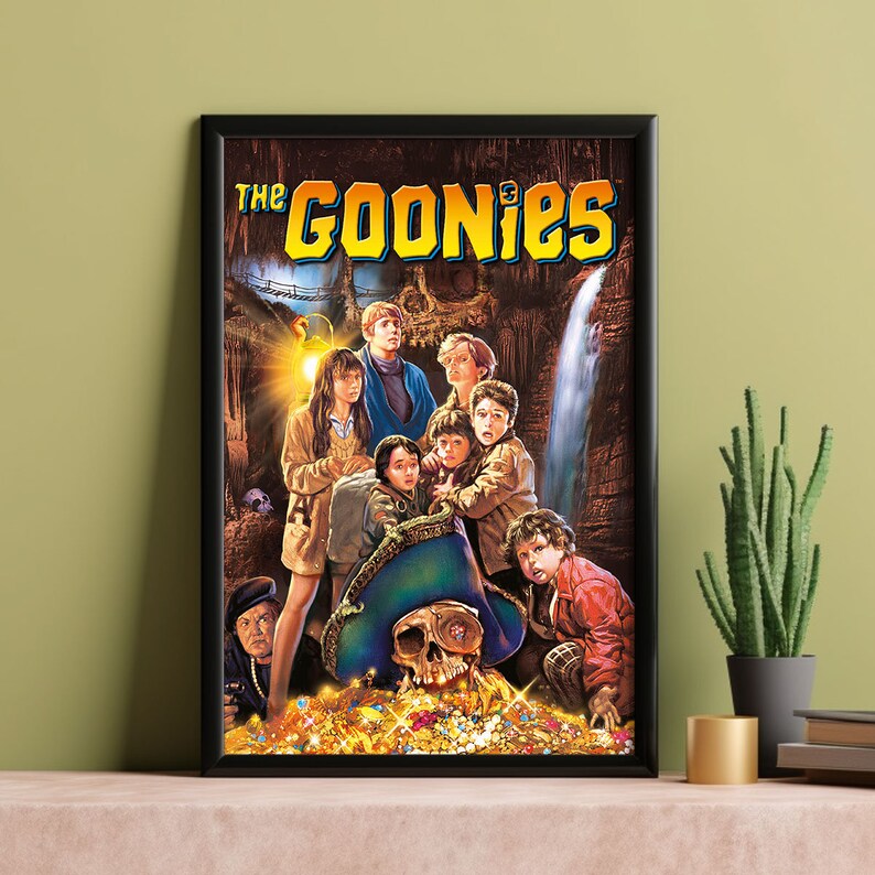 The Goonies 1985 Classic Movie Poster Film Fan - Etsy