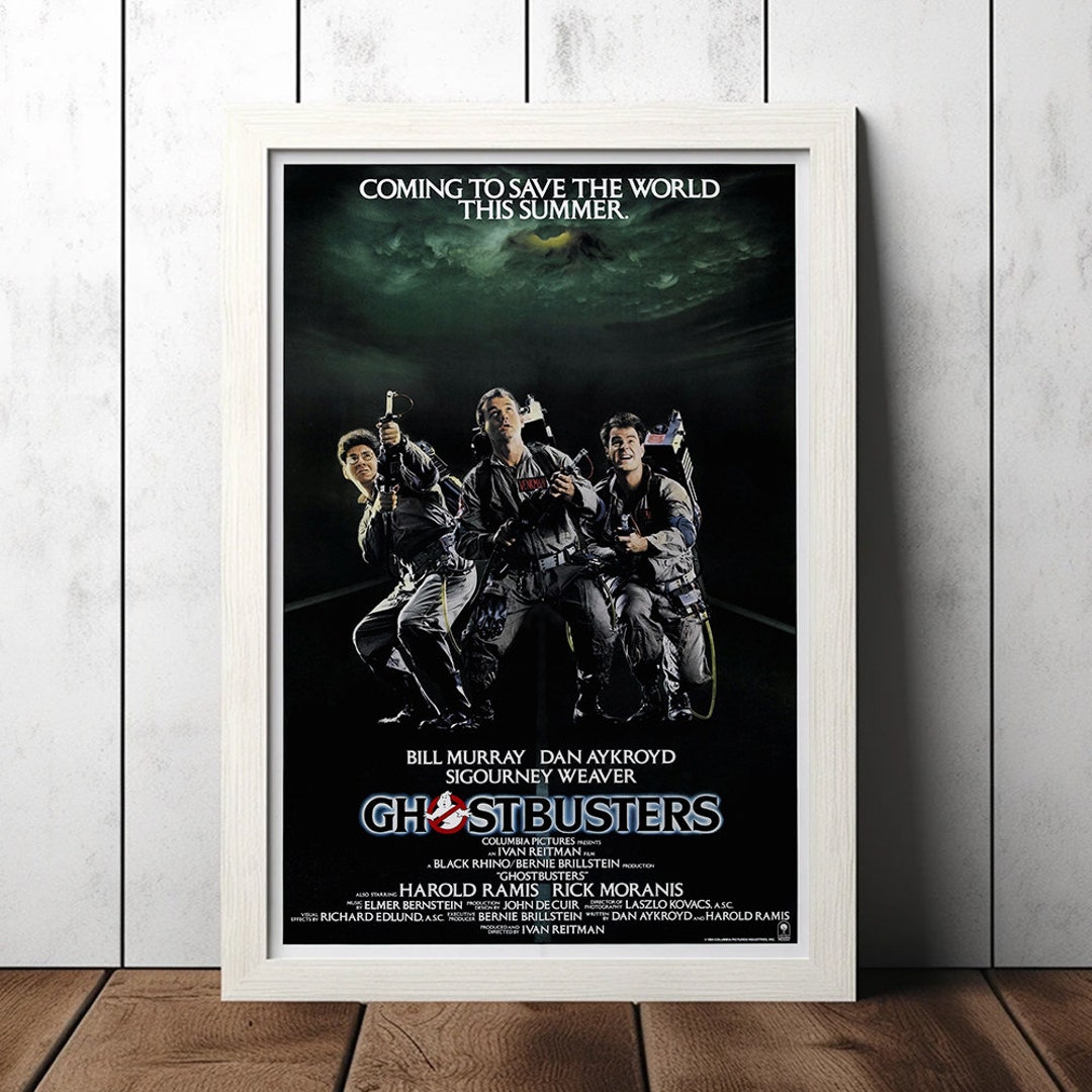 Ghostbusters (1984) Classic Movie Poster - Film Fan Collectibles ...