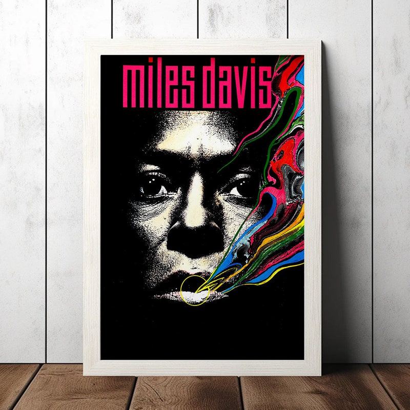 Miles Davis Poster - Etsy
