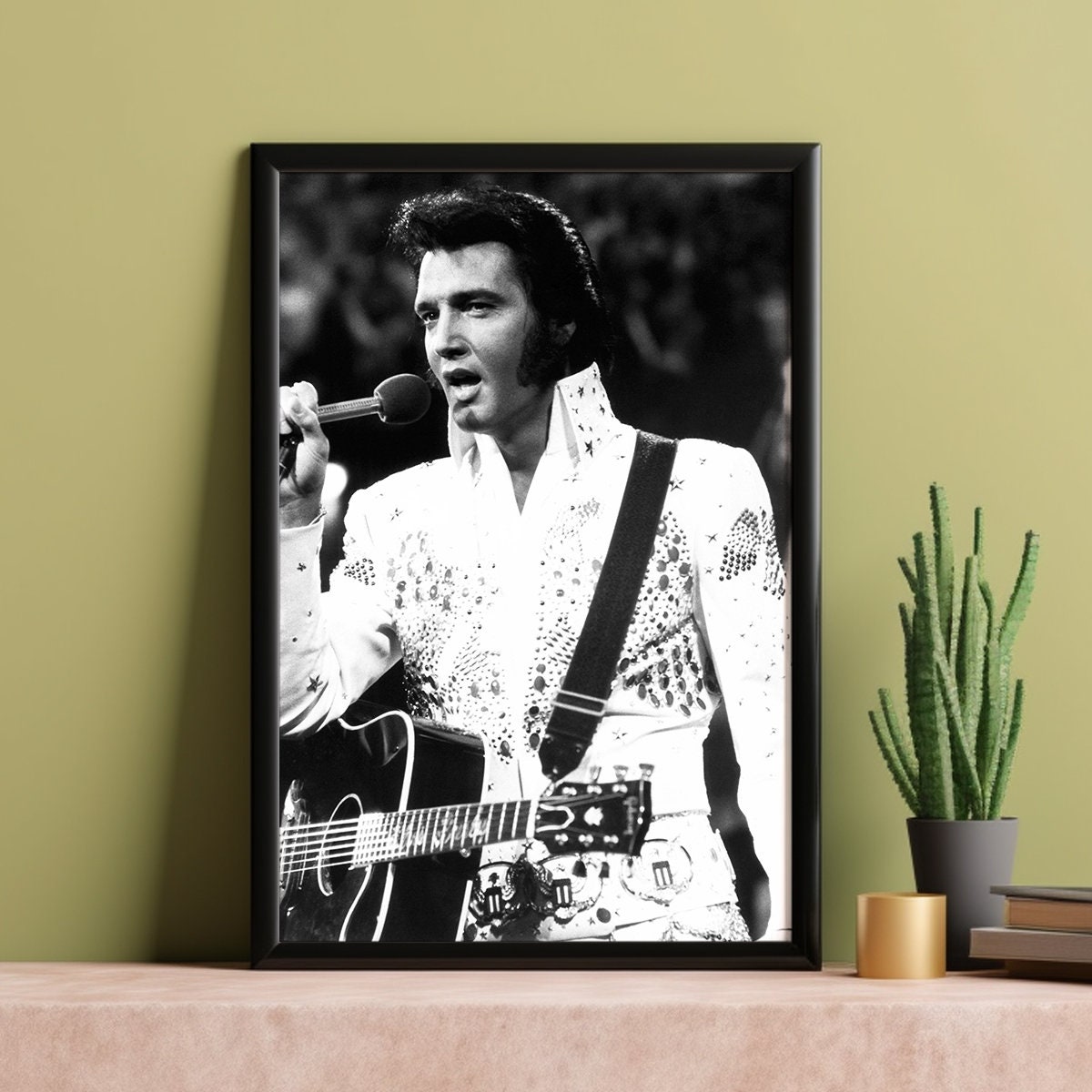 Elvis Poster Concert Poster Music Fan Collectibles - Etsy