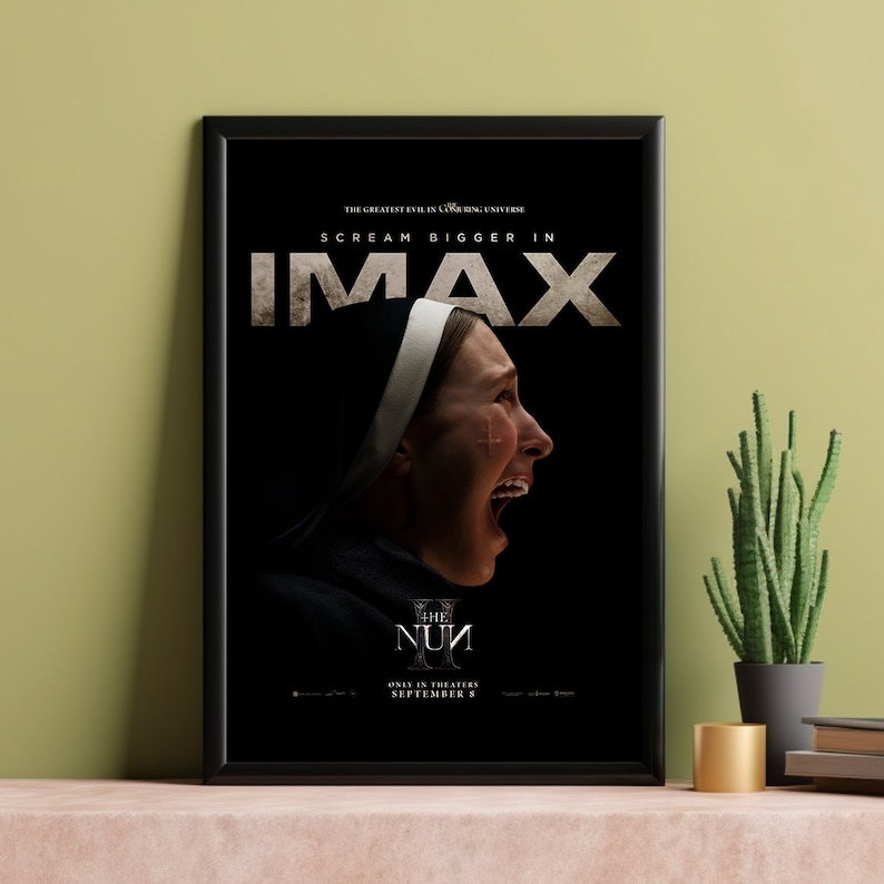 The Nun II (2023) Classic Movie Poster - Film Fan Collectibles - Home ...