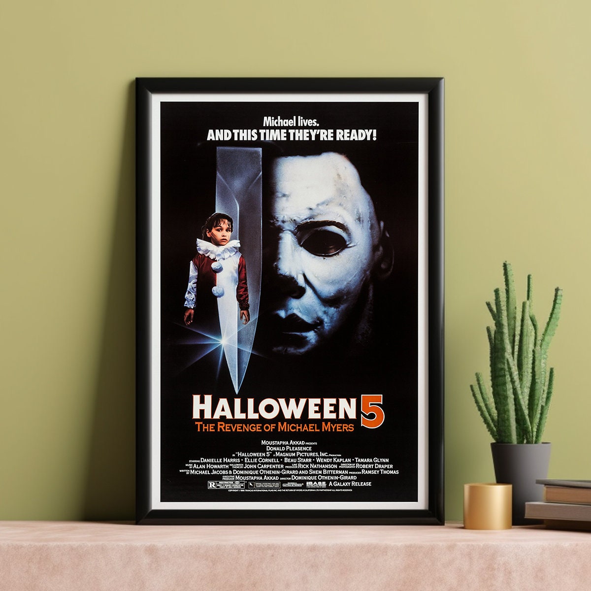 Classic Horror Movie Poster - Film Fan Collectibles - Vintage Movie ...