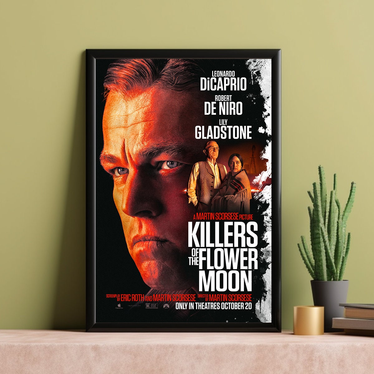 Killers of the Flower Moon (2023) Classic Movie Poster sold by Ryan ...