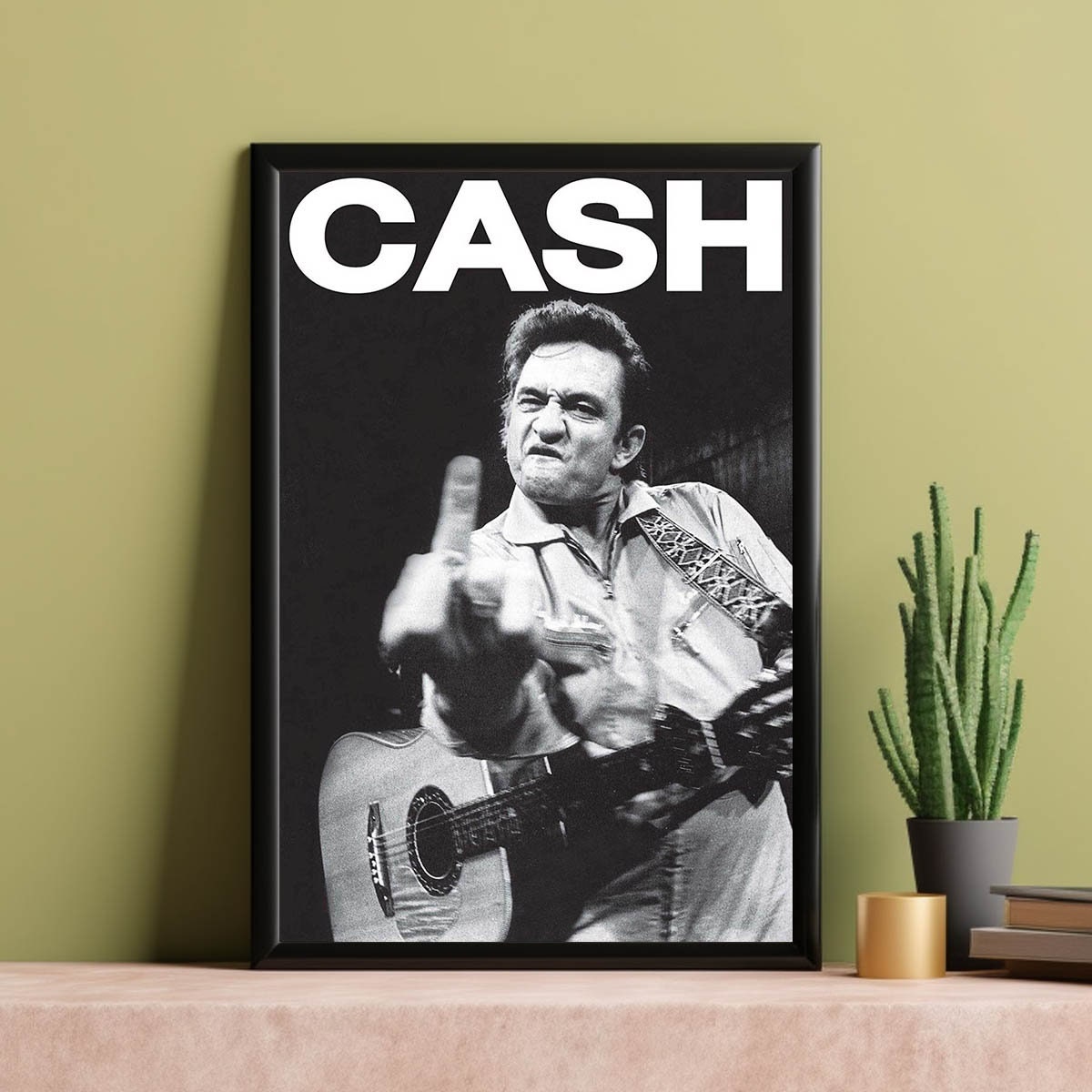 Johnny Cash Cash Poster Music Fan Collectibles Vintage Music Poster ...