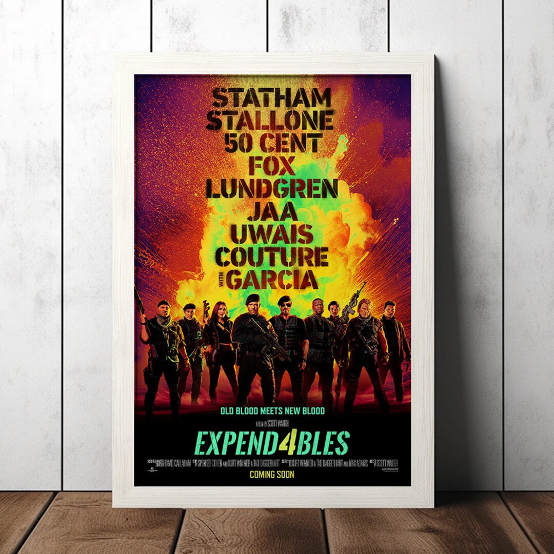 Expend4bles (2023) Classic Movie Poster - Film Fan Collectibles - Home ...