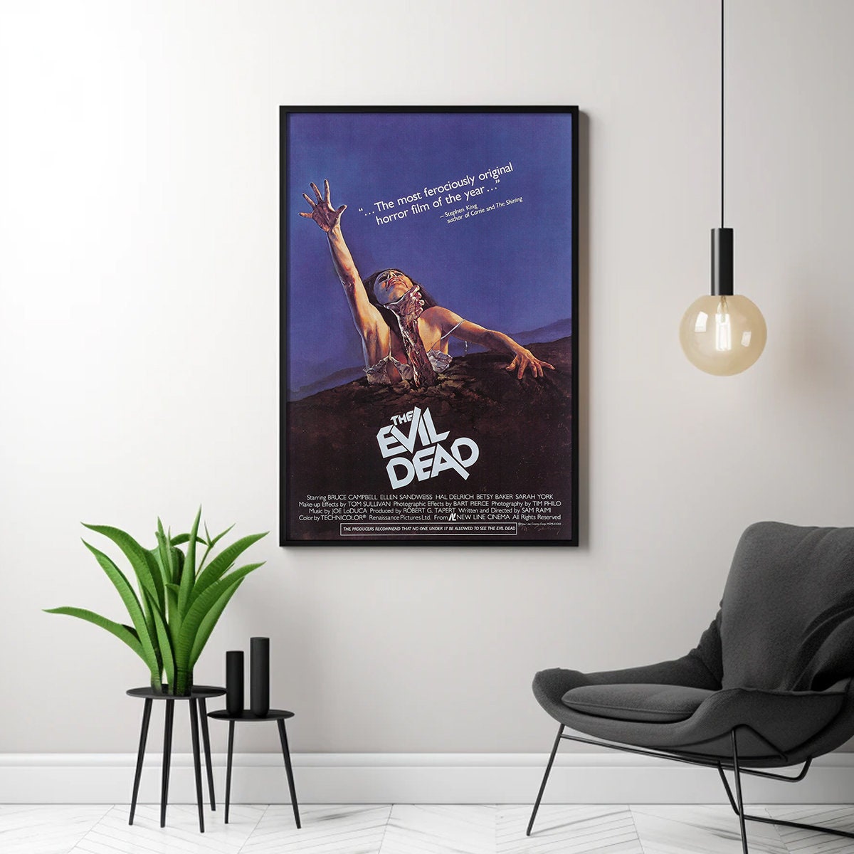The Evil Dead (1981) Classic Movie Poster - Film Fan Collectibles ...