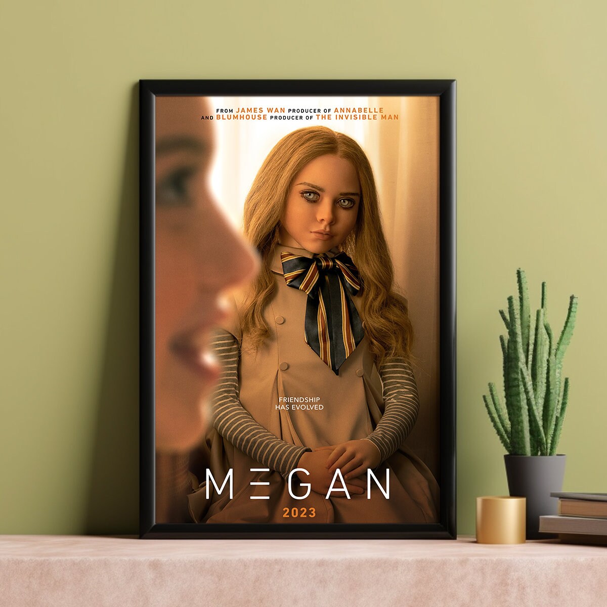 M3GAN (2023) Classic Movie Poster - Film Fan Collectibles - Vintage ...