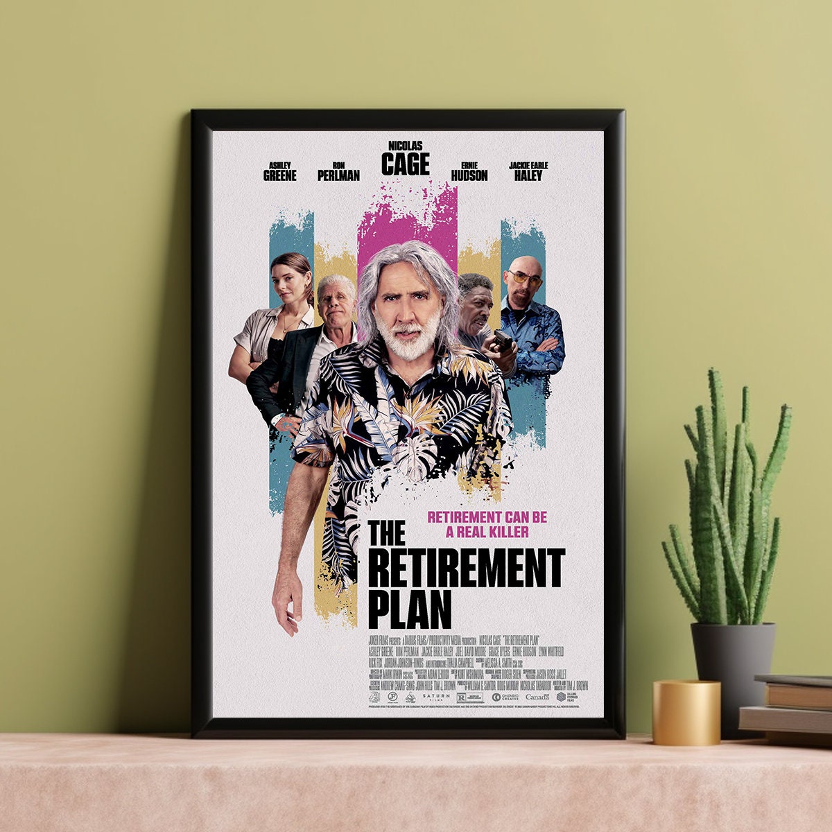 The Retirement Plan (2023) Movie Poster - Film Fan Collectibles - Home ...