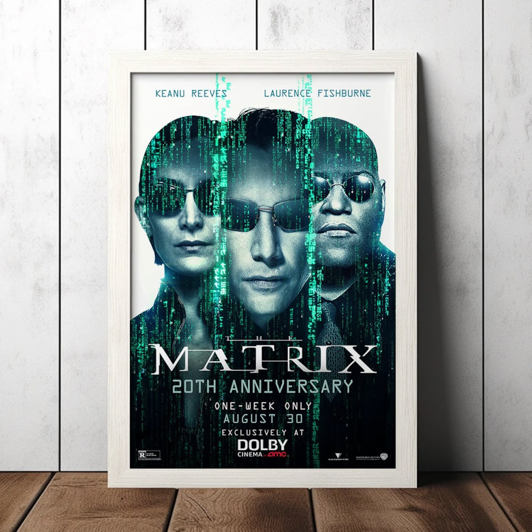 The Matrix (1999) Classic Movie Poster - Film Fan Collectibles ...