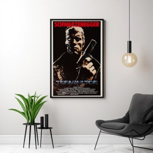 The Terminator (1984) Classic Movie Poster - Film Fan Collectibles ...
