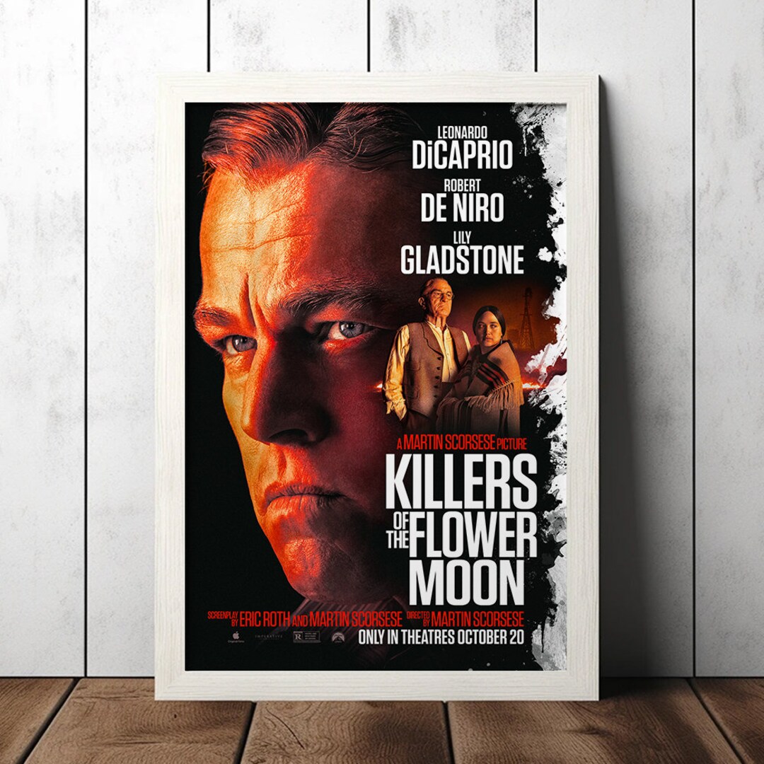 Killers of the Flower Moon (2023) Classic Movie Poster - Film Fan ...