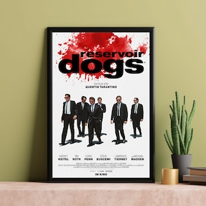 Reservoir Dogs (1992) Classic Vintage Movie Poster - Film Fan Collectibles - Home Decor - Wall ...