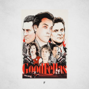 Goodfellas 1990 Classic Movie Poster - Film Fan Collectibles ...