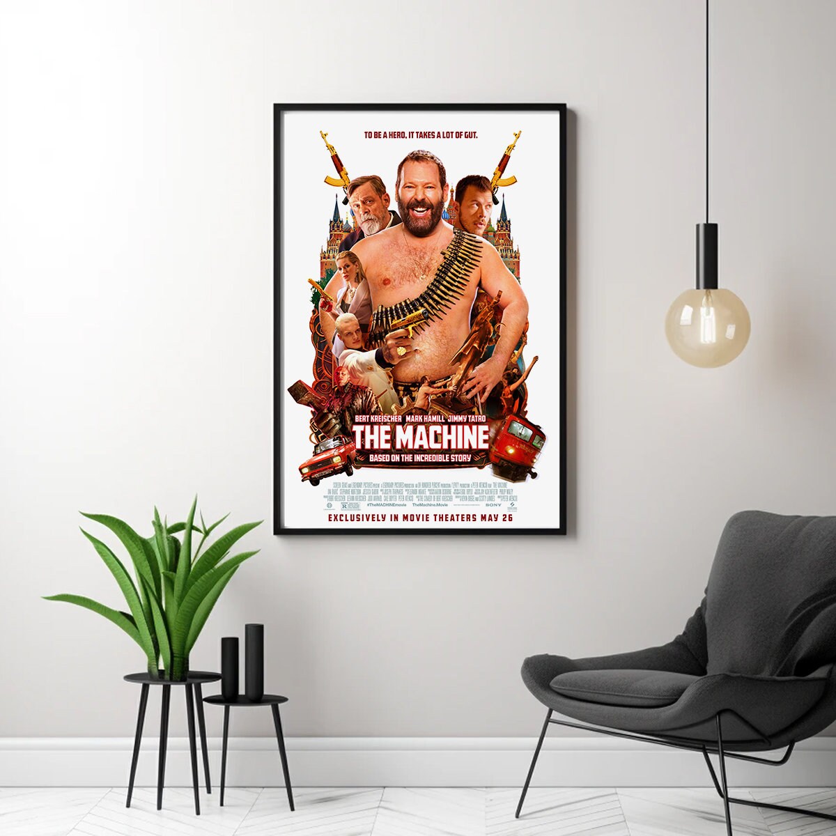 The Machine 2023 Classic Movie Poster Film Fan - Etsy