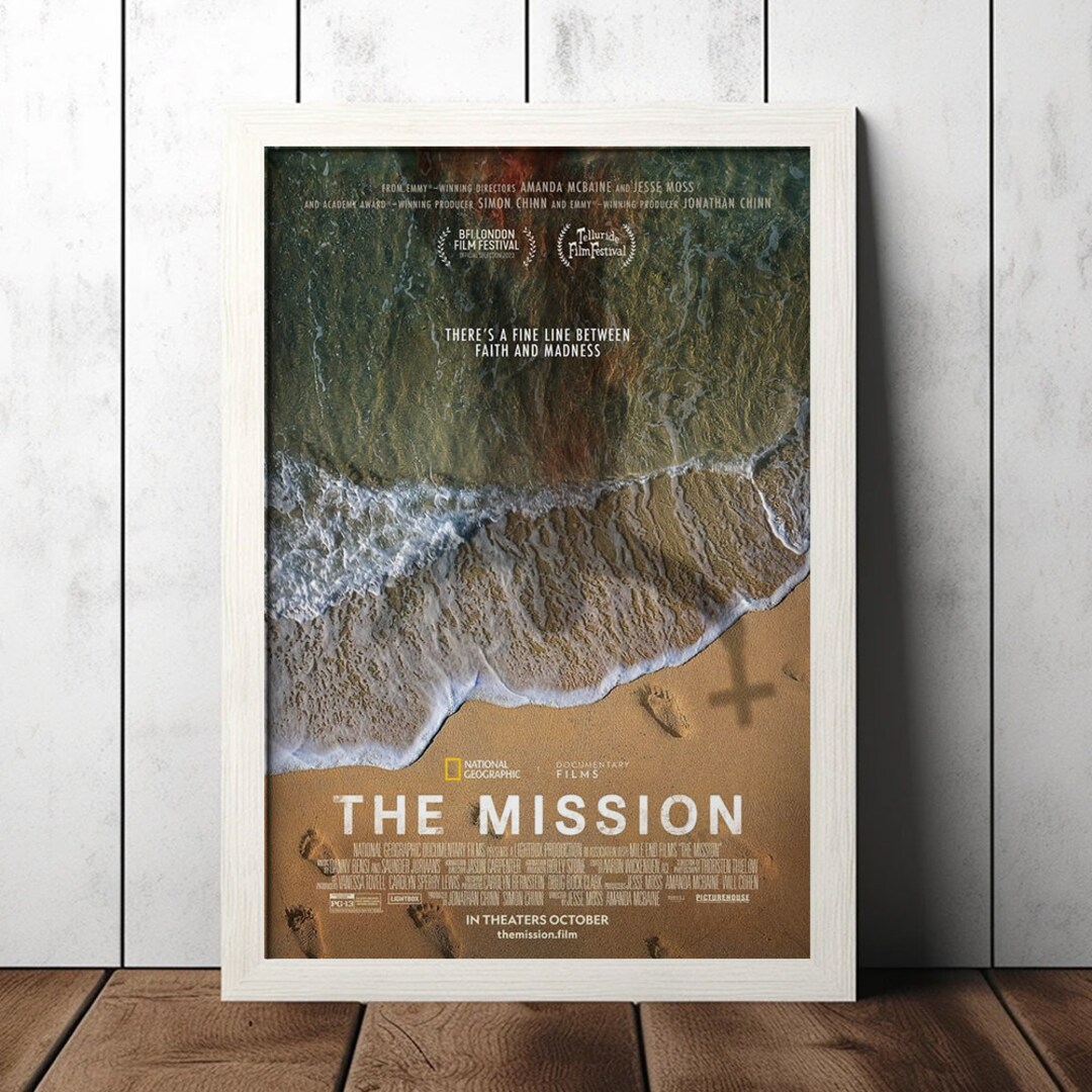 The Mission (2023) Documentary Poster - Home Decor - Wall Art - Posters ...
