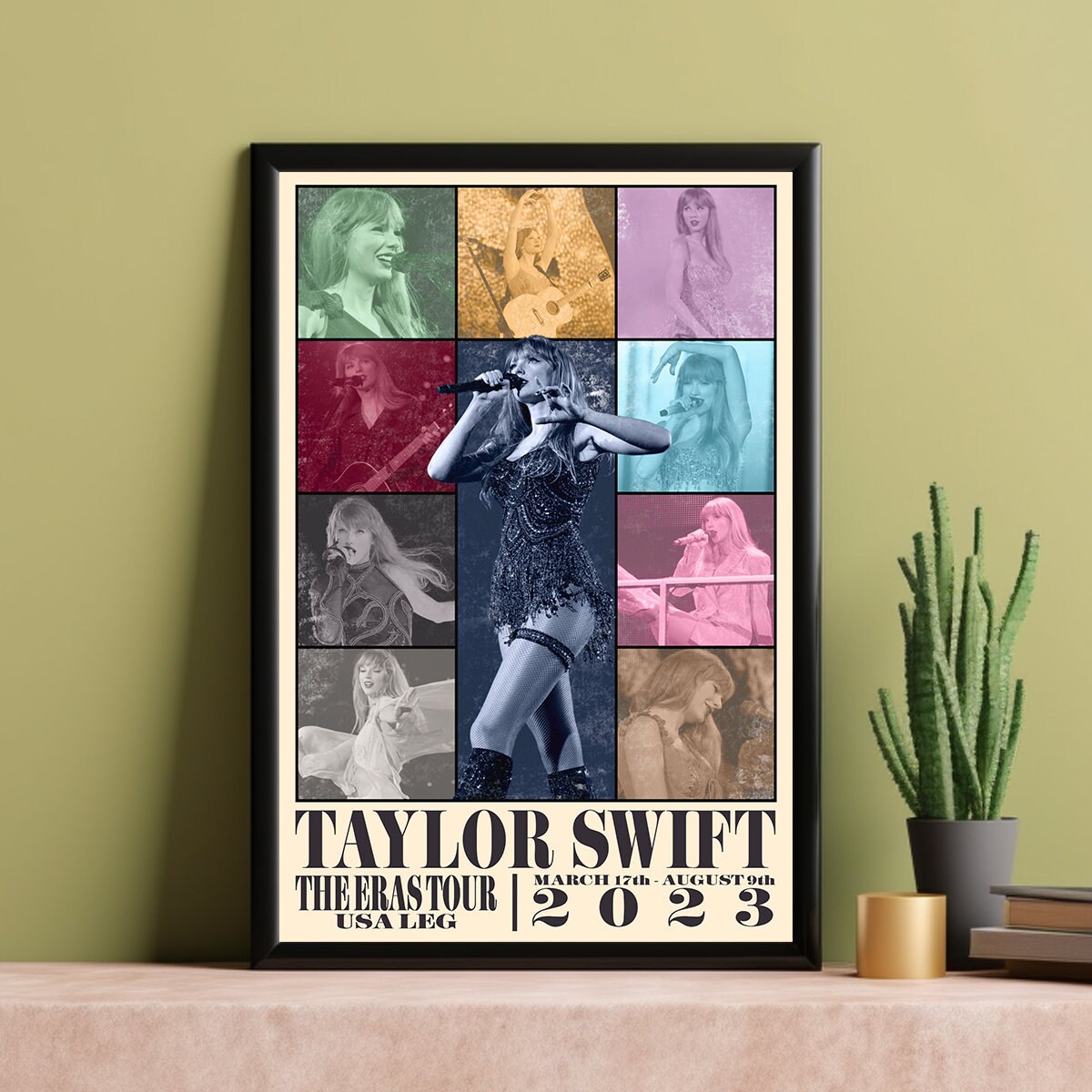Taylor The Eras Tour 2023 Poster Regalo para Swiftiee vendido por ...