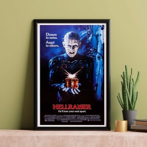 Hellraiser (1987) Classic Movie Poster - Film Fan Collectibles ...