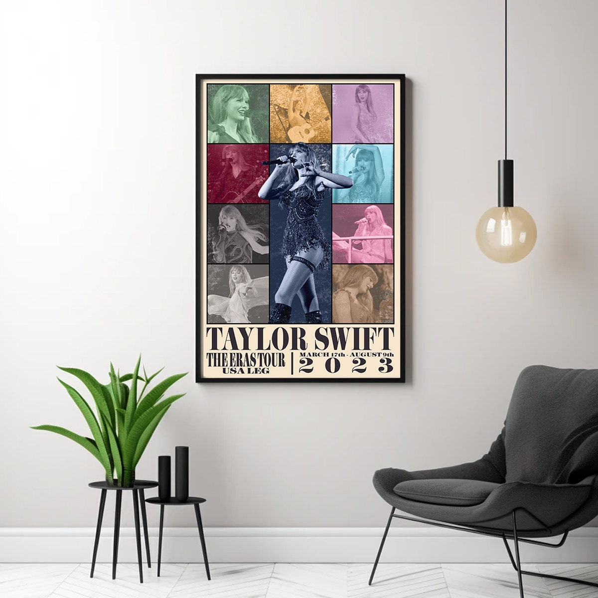 Taylor The Eras Tour 2023 Poster Regalo para Swiftiee vendido por ...
