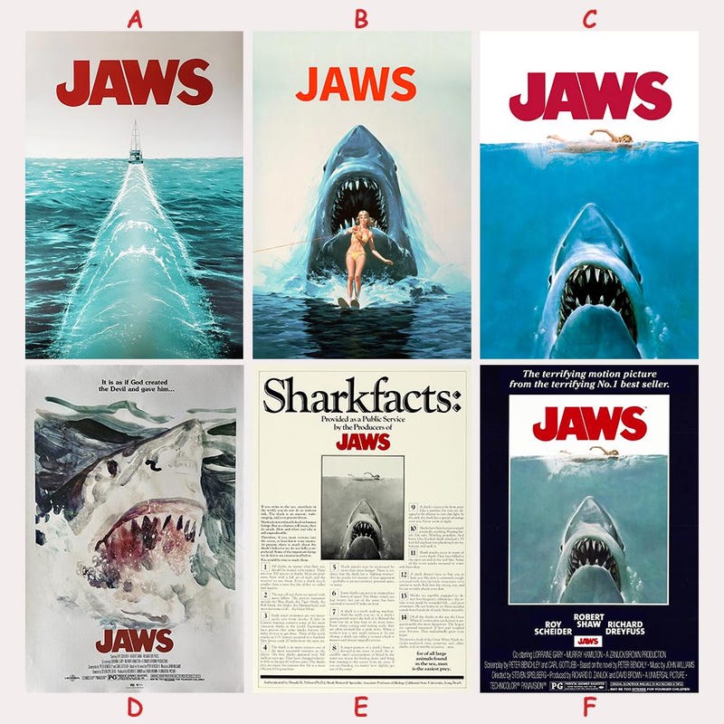 Jaws Canvas - Etsy