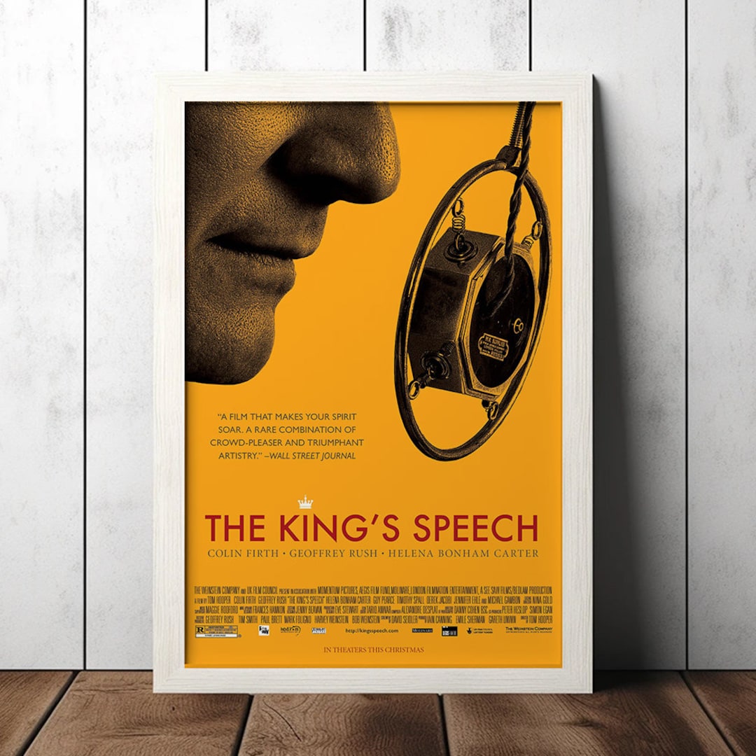 The King's Speech Classic Movie Poster - Film Fan Collectibles ...