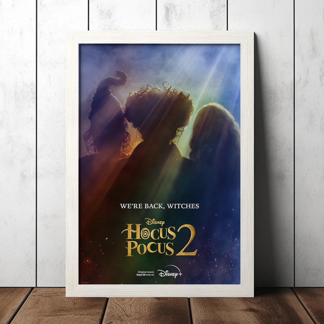 Hocus Pocus 2 Classic Movie Poster - Film Fan Collectibles - Home Decor ...
