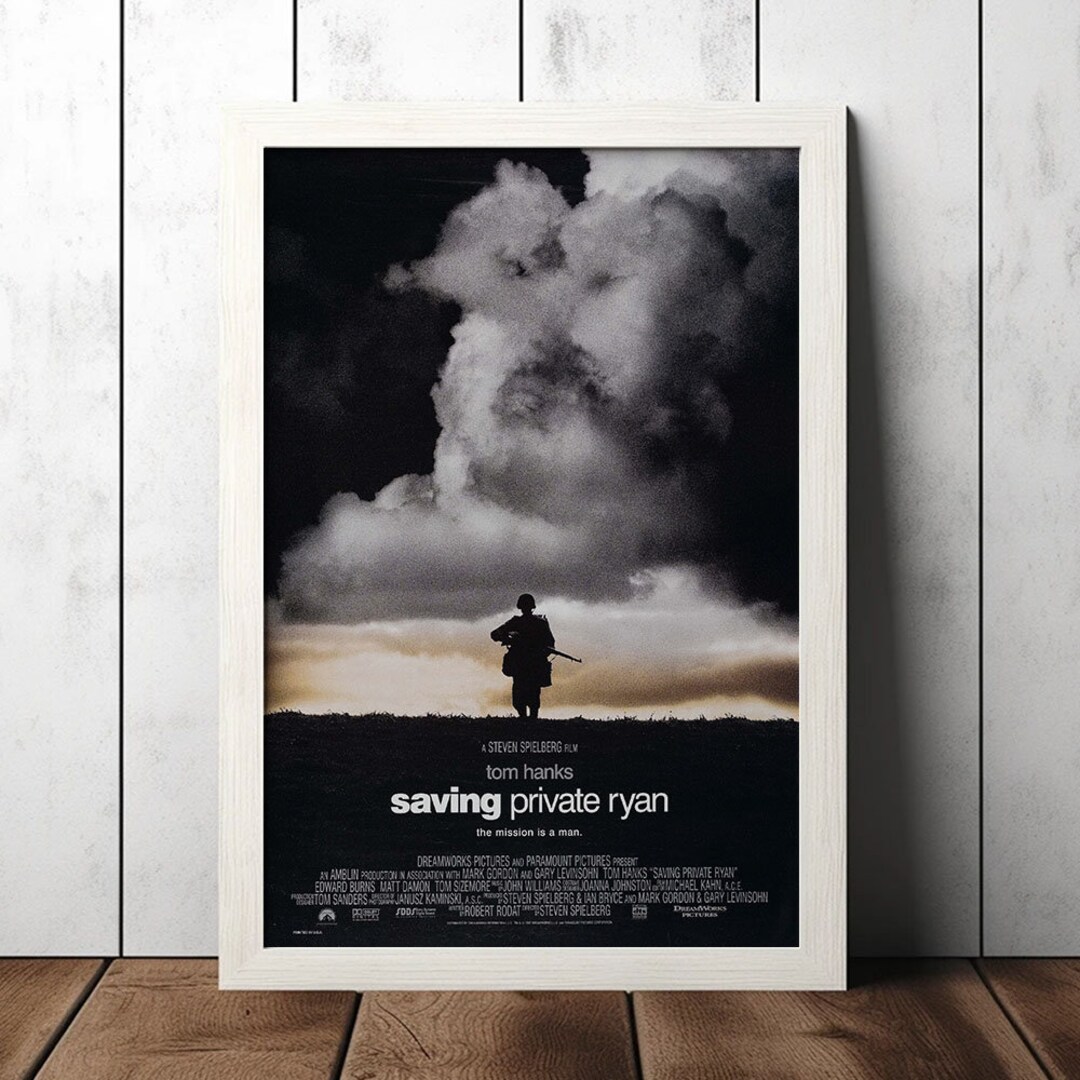 Saving Private Ryan (1998) Classic Movie Poster - Film Fan Collectibles ...