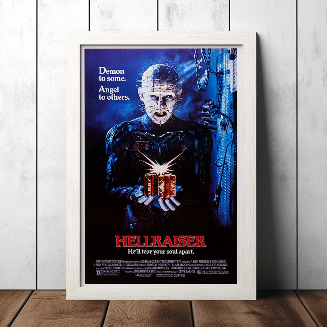 Hellraiser (1987) Classic Movie Poster - Film Fan Collectibles ...