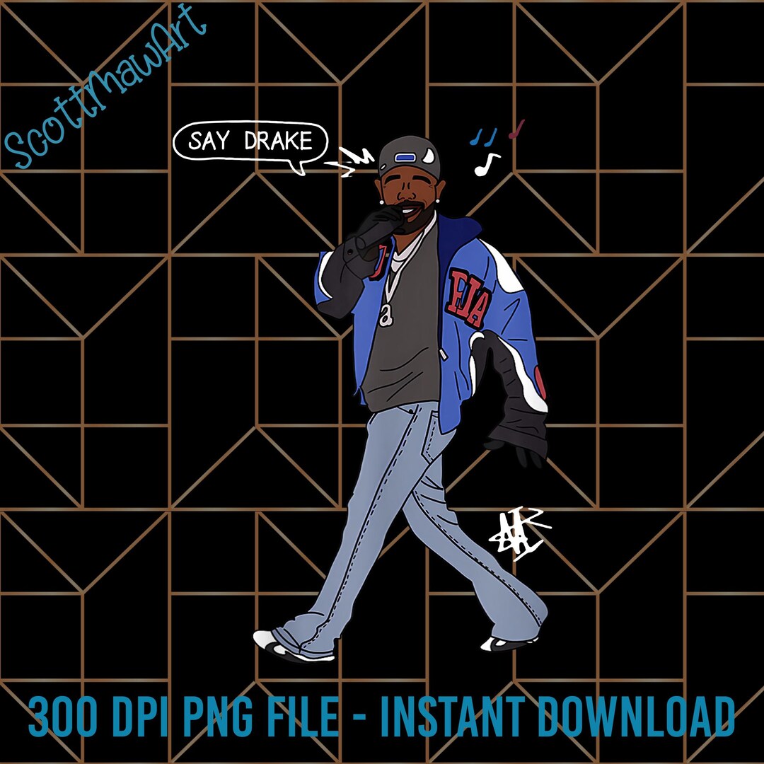 Kendrick Lamar Say Drake Png, Kendrick Drake Shirt Png, Mustard ...
