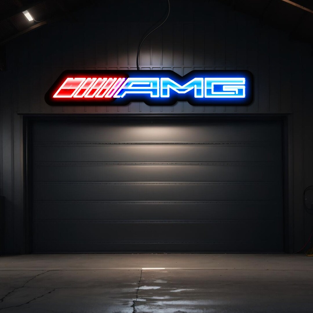 Amg Mercedes Neon Sign Amg Neon Sign Amg Led Sign Amg Light - Etsy ...
